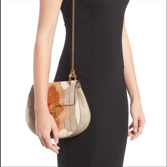 Chloe | Bags | Chloe Drew Suede Patchwork Bag | Poshmark